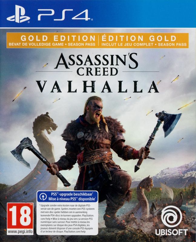 Assassin's Creed: Valhalla (Gold Edition) cover or packaging material ...