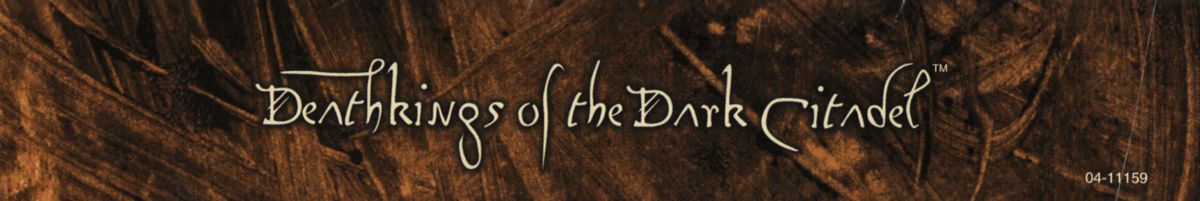 Deathkings of the Dark Citadel cover or packaging material - MobyGames