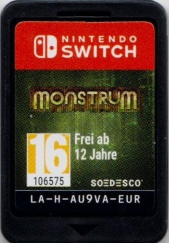 Monstrum cover or packaging material - MobyGames