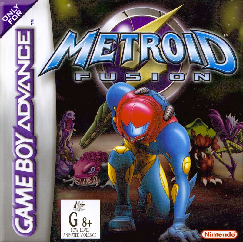 Metroid Fusion cover or packaging material - MobyGames