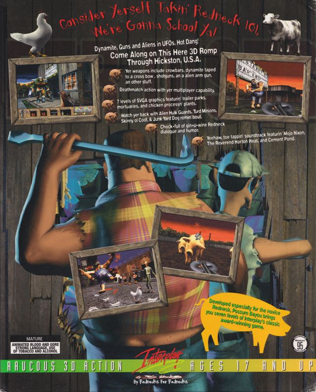 Redneck Rampage: Possum Bayou cover or packaging material - MobyGames