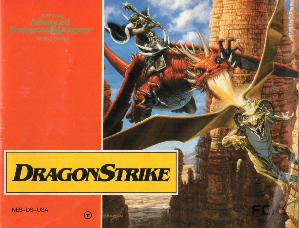 DragonStrike cover or packaging material - MobyGames