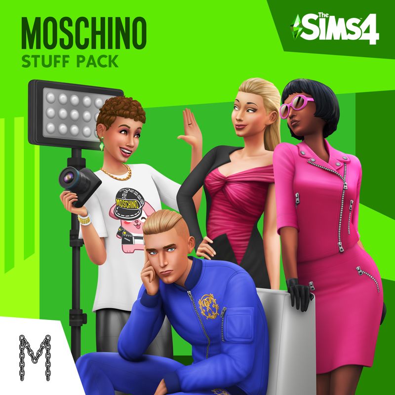 The Sims 4: Moschino Stuff cover or packaging material - MobyGames