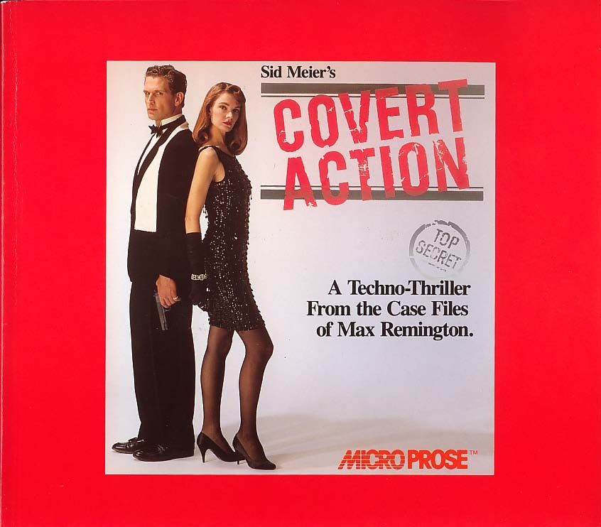 Sid Meier's Covert Action cover or packaging material - MobyGames
