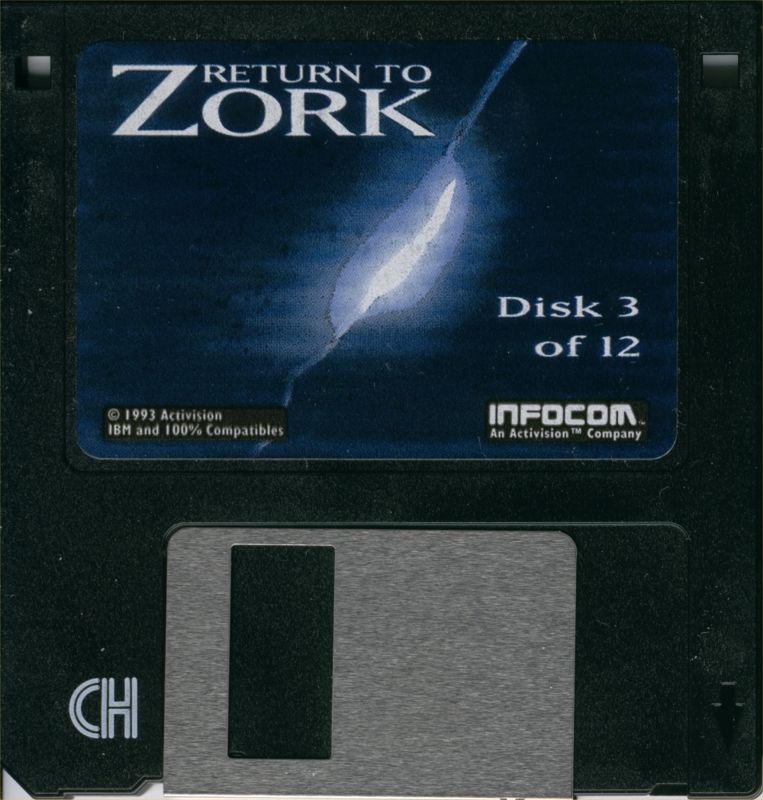 Return to Zork cover or packaging material - MobyGames