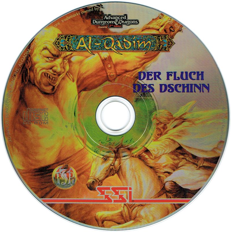Al-Qadim: The Genie's Curse cover or packaging material - MobyGames