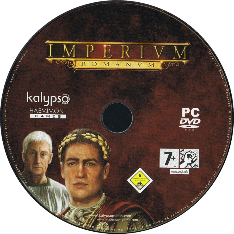 Imperium Romanum cover or packaging material - MobyGames