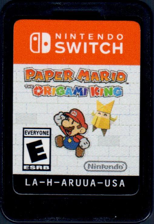Paper Mario: The Origami King cover or packaging material - MobyGames