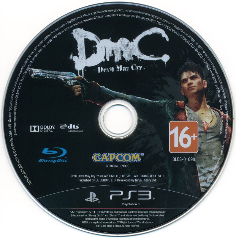 DmC: Devil May Cry cover or packaging material - MobyGames