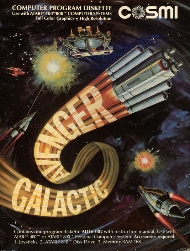 Galactic Avenger (1982) - MobyGames