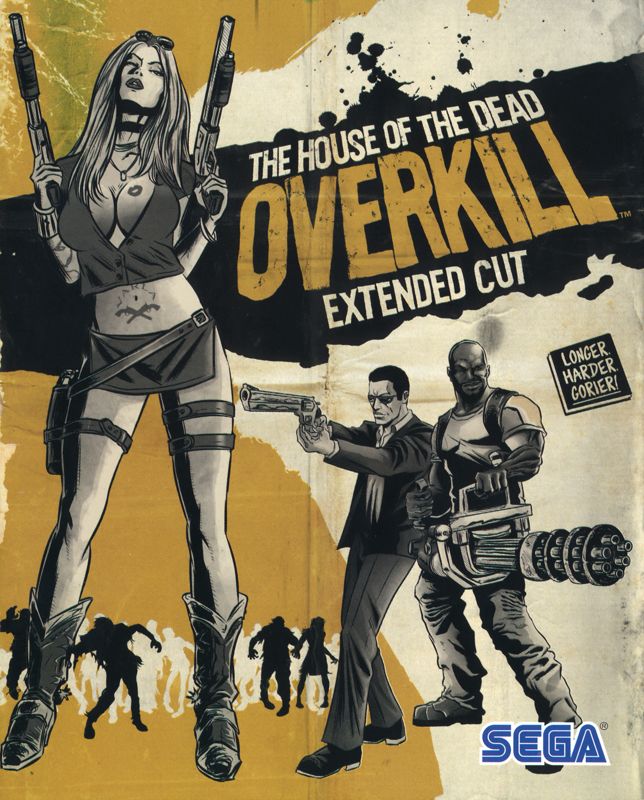 The House Of The Dead Overkill Extended Cut Cover Or Packaging
