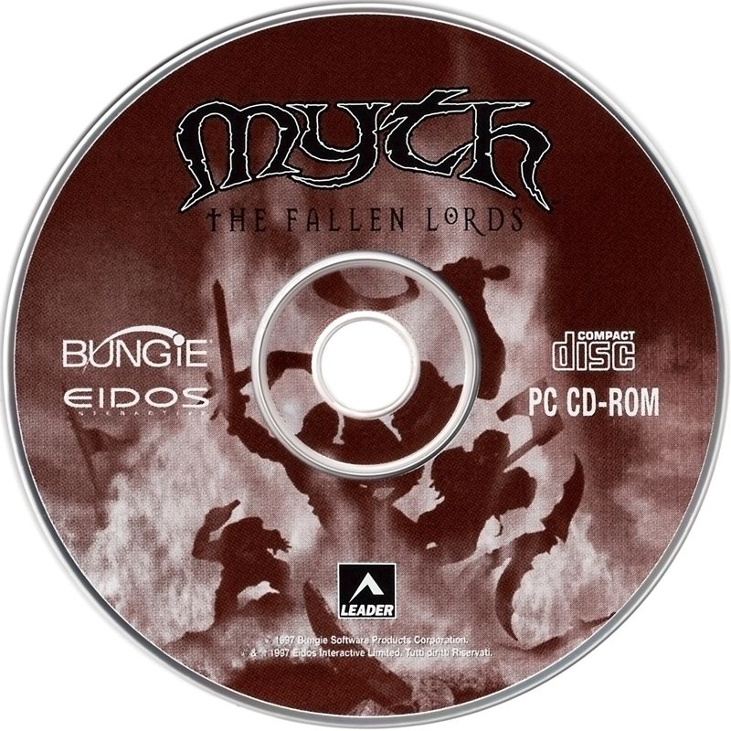 Myth: The Fallen Lords cover or packaging material - MobyGames