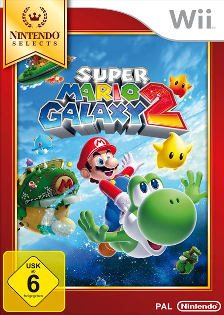 Super Mario Galaxy 2 cover or packaging material - MobyGames