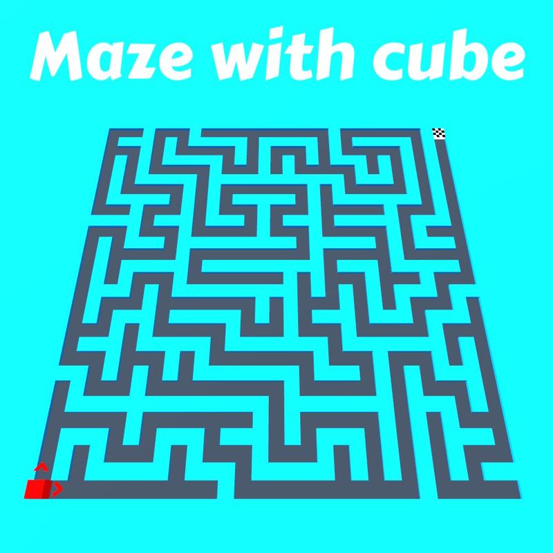 Maze with Cube cover or packaging material - MobyGames