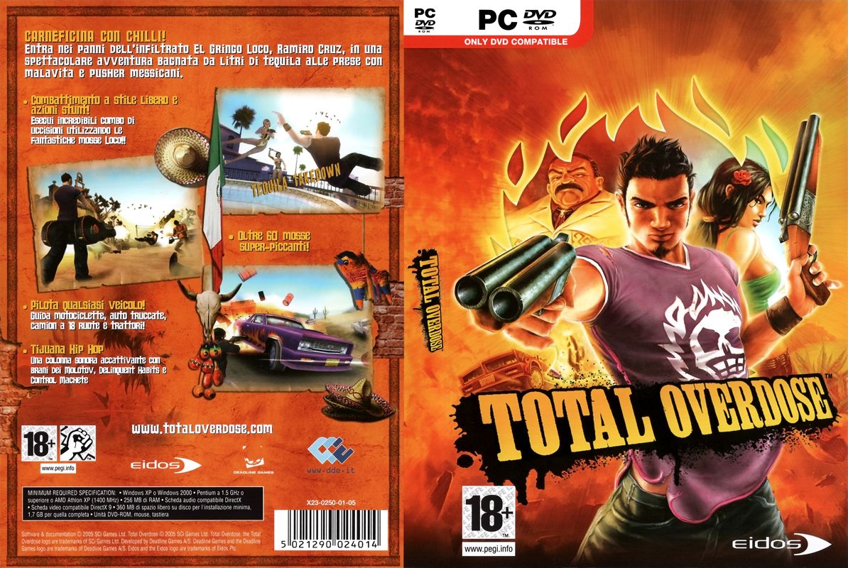 Total Overdose: A Gunslinger's Tale in Mexico cover or packaging ...
