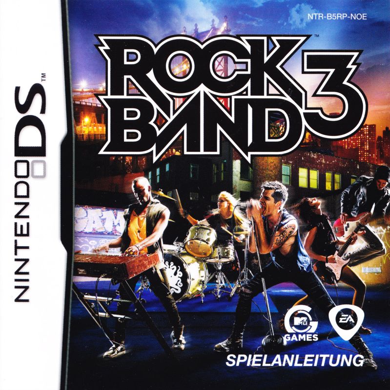 Rock Band 3 cover or packaging material - MobyGames
