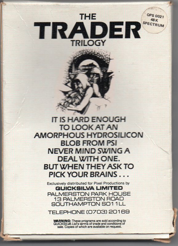 Trader cover or packaging material - MobyGames