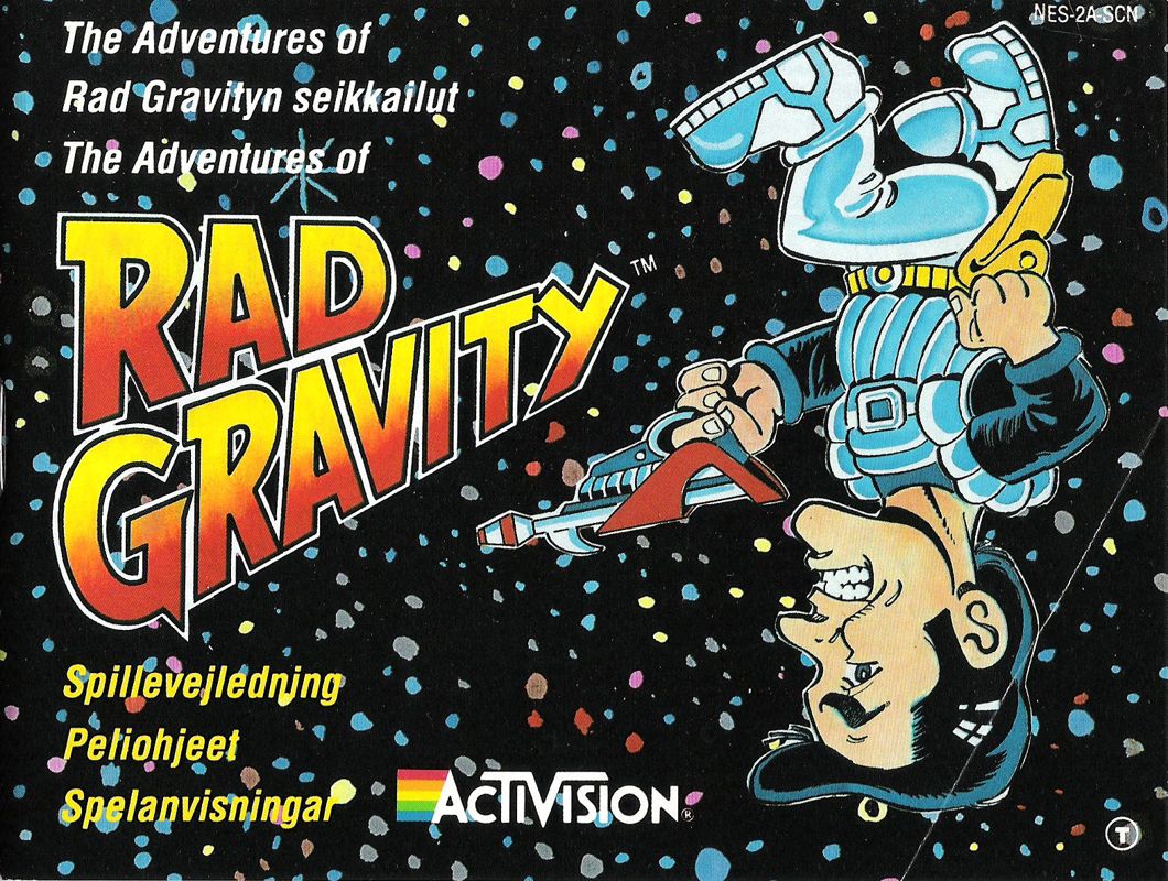 The Adventures of Rad Gravity cover or packaging material - MobyGames
