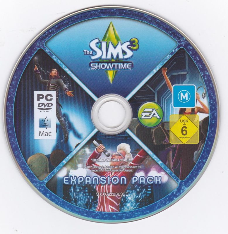 The Sims 3: Showtime (Limited Edition) cover or packaging material ...