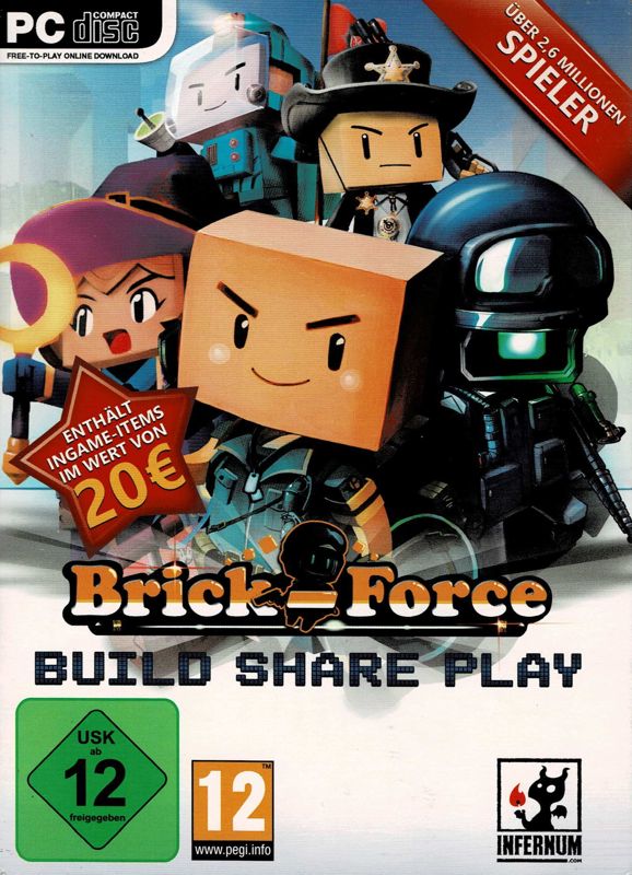 Brick-Force cover or packaging material - MobyGames