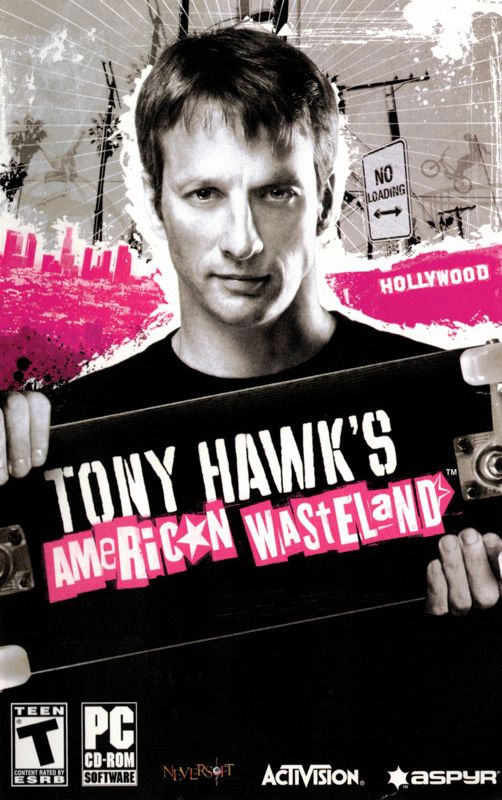 Tony Hawk's American Wasteland cover or packaging material - MobyGames