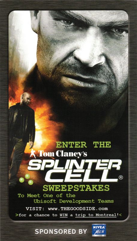 Tom Clancy's Splinter Cell: Double Agent cover or packaging material ...