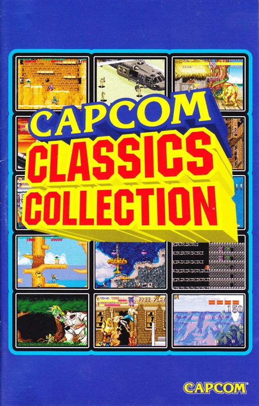 Capcom Classics Collection cover or packaging material - MobyGames