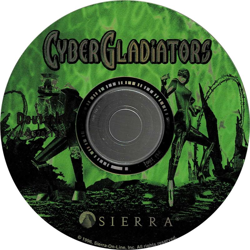 CyberGladiators cover or packaging material - MobyGames