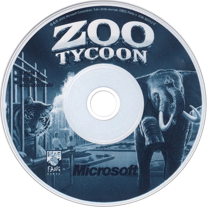 Zoo Tycoon cover or packaging material - MobyGames