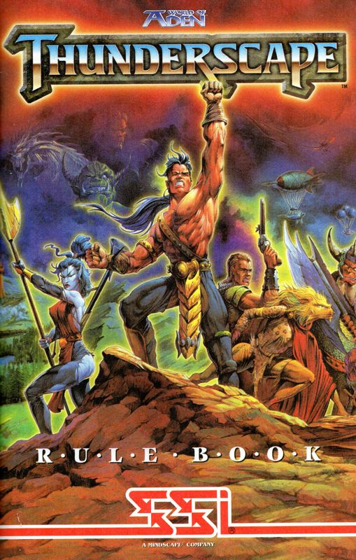 World of Aden: Thunderscape cover or packaging material - MobyGames