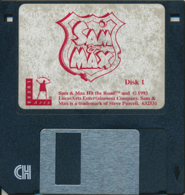 Sam & Max: Hit the Road cover or packaging material - MobyGames