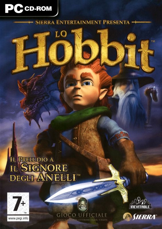 The Hobbit cover or packaging material - MobyGames