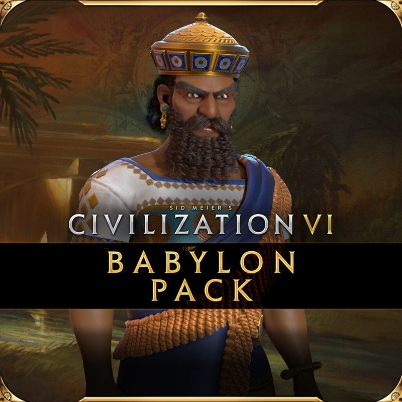 Sid Meier's Civilization VI: Babylon Pack cover or packaging material - MobyGames