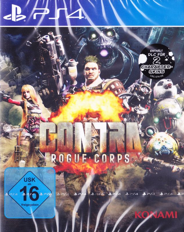 Contra: Rogue Corps cover or packaging material - MobyGames