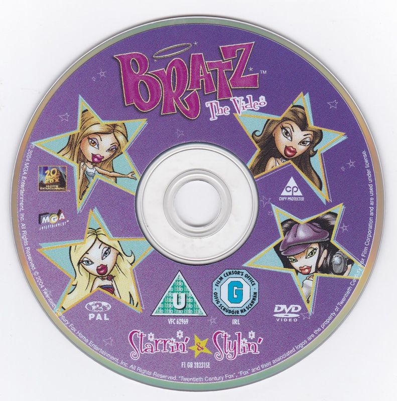 Bratz The Video: Starrin' & Stylin' (Included Games) cover or packaging ...
