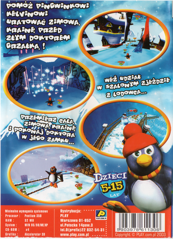 Penguin Kelvin cover or packaging material - MobyGames