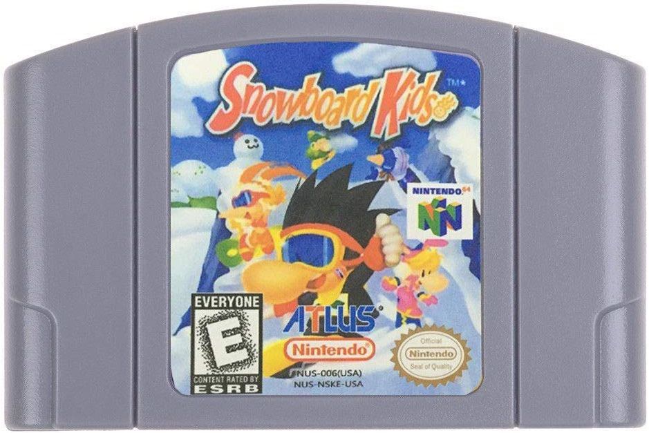 Snowboard Kids cover or packaging material - MobyGames