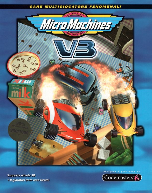 Micro Machines V3 cover or packaging material - MobyGames