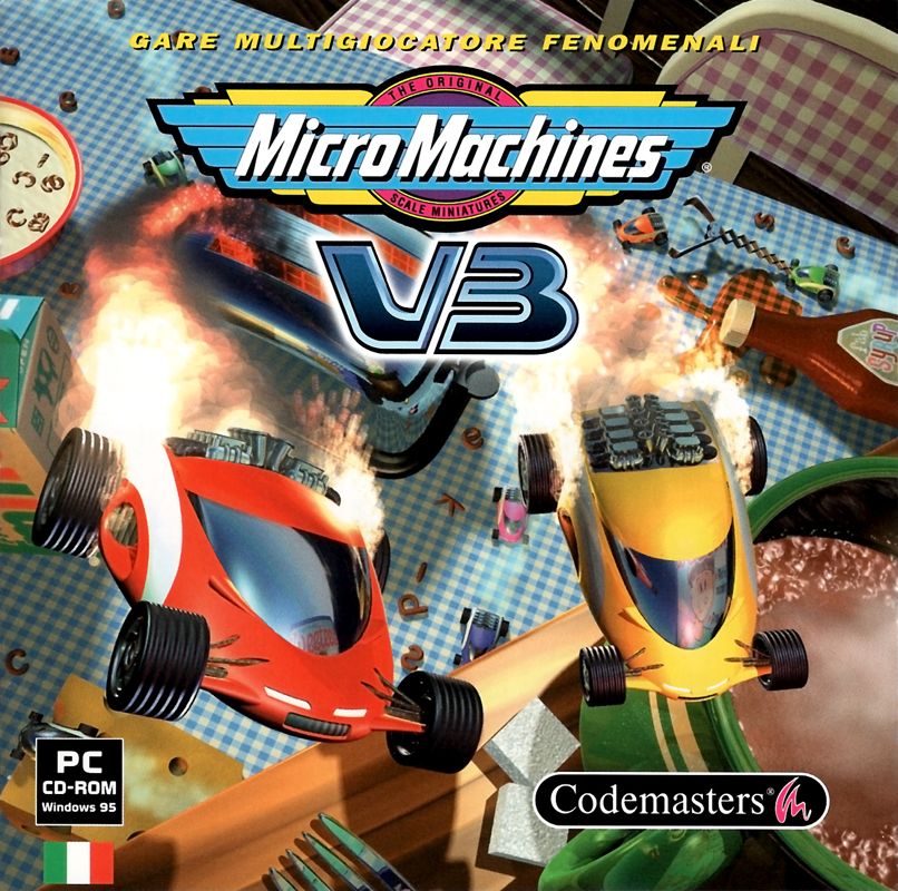 Micro Machines V3 cover or packaging material - MobyGames