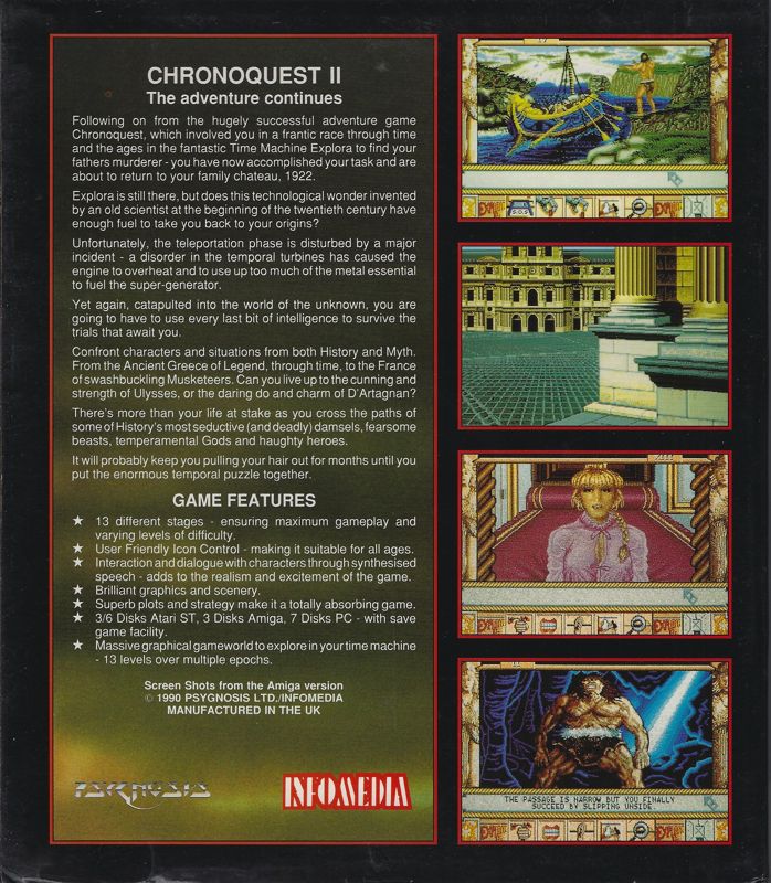 Chrono Quest II cover or packaging material - MobyGames