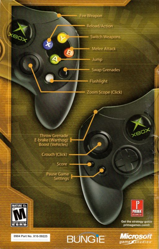 Halo 2 (Limited Collector's Edition) cover or packaging material ...