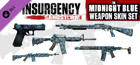 Insurgency: Sandstorm - The Midnight Blue Weapon Skin Set (2020 ...