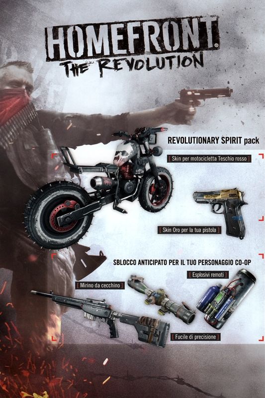 Homefront: The Revolution - Revolutionary Spirit DLC Bundle cover or ...