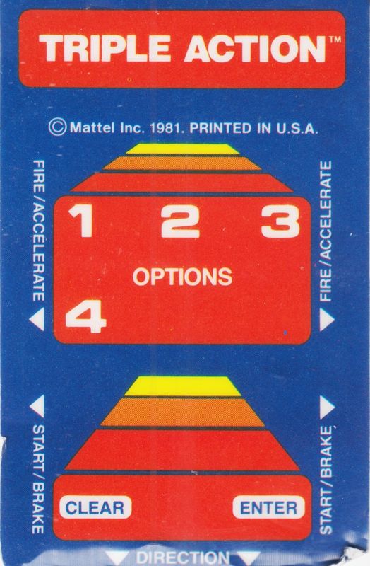 Triple Action cover or packaging material - MobyGames