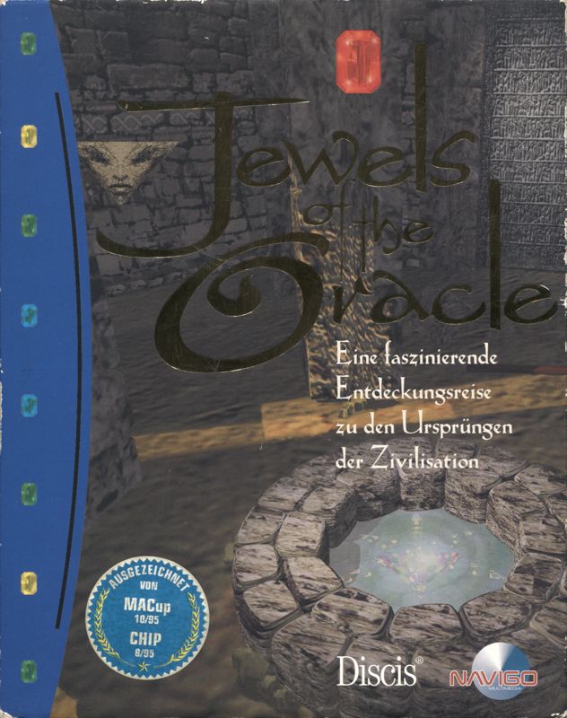Jewels of the Oracle cover or packaging material - MobyGames