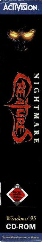 Nightmare Creatures cover or packaging material - MobyGames