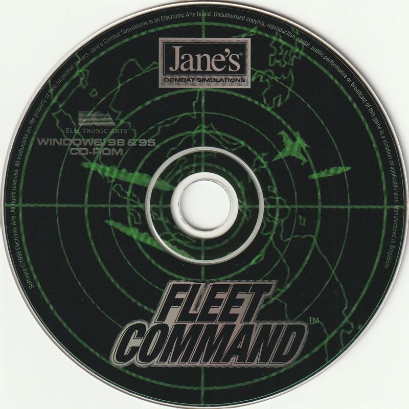 Jane's Combat Simulations: Fleet Command cover or packaging material - MobyGames