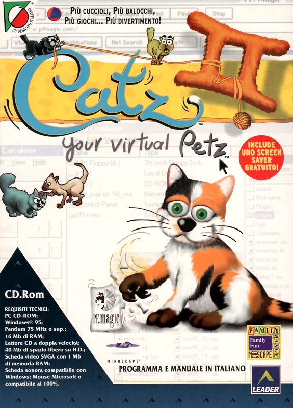 Catz II: Your Virtual Petz cover or packaging material - MobyGames