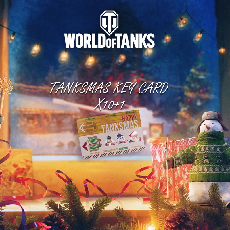 World of Tanks: Tanksmas Key Card X10+1 (2020) - MobyGames