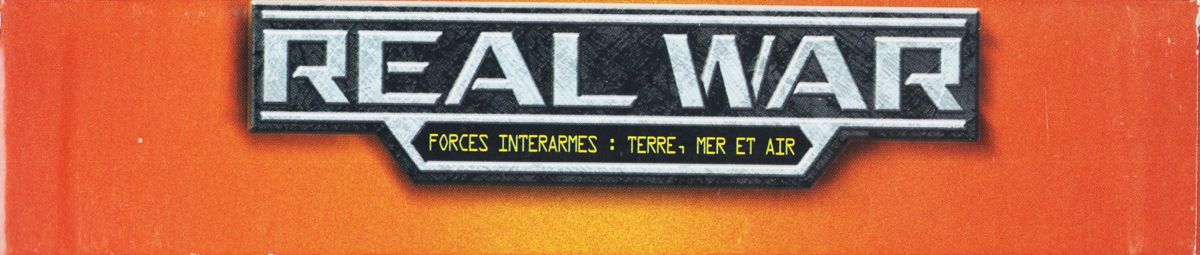 Real War cover or packaging material - MobyGames